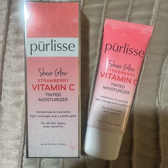 purlisse | Makeup | Purlisse Pink Moisturizer With Vitamin C And Clean ...